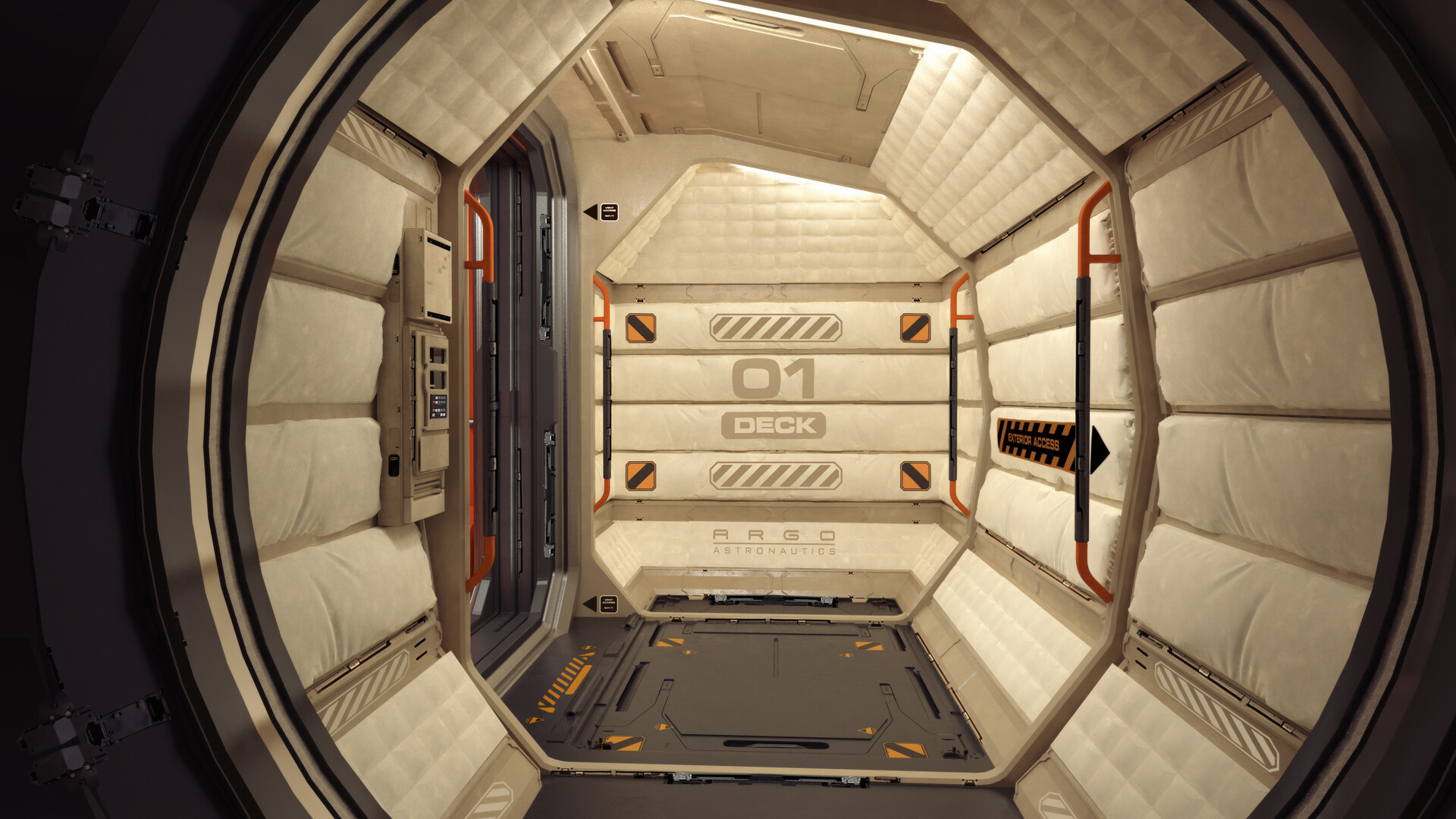 Gavin Rothery - Argo RAFT - Interior