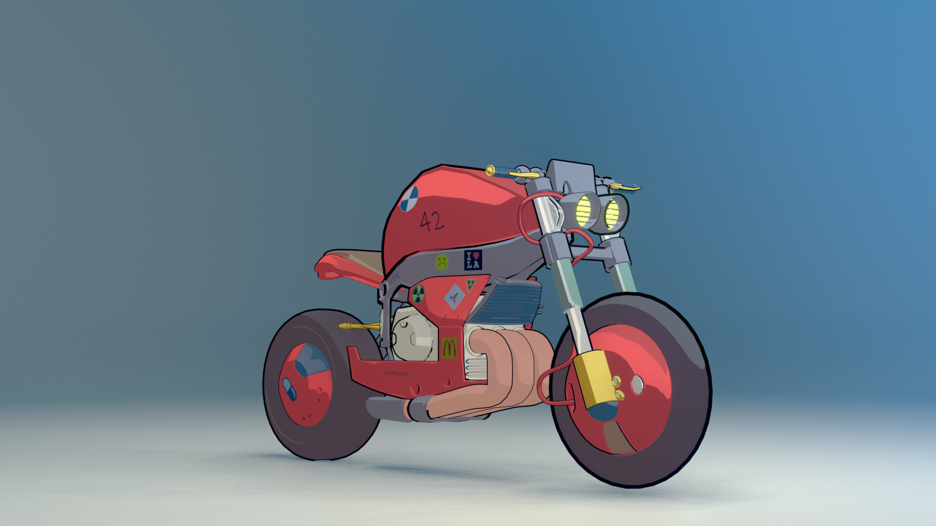 Yuki Guerra - Motorcycle Fanart