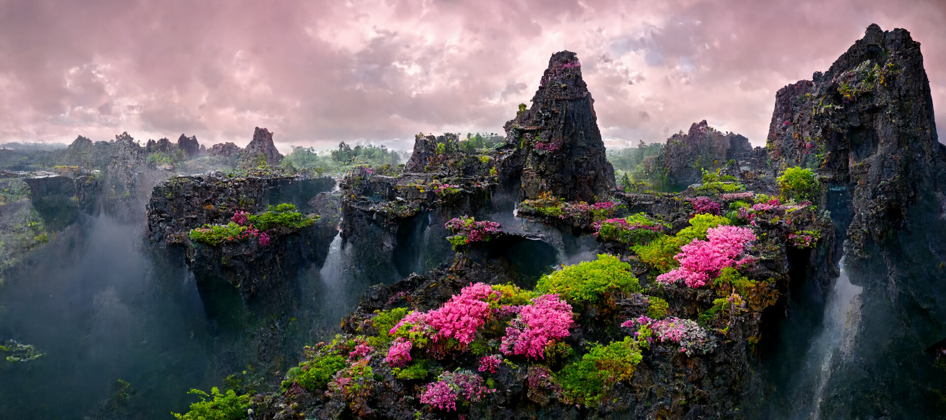 ArtStation - Alienplanet landscapes 1