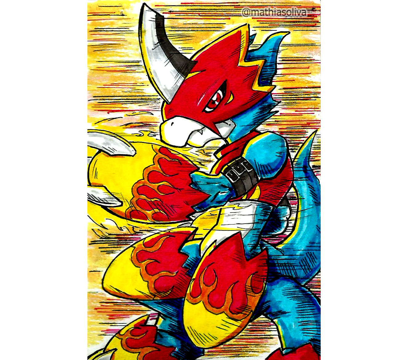 ArtStation - Flamedramon