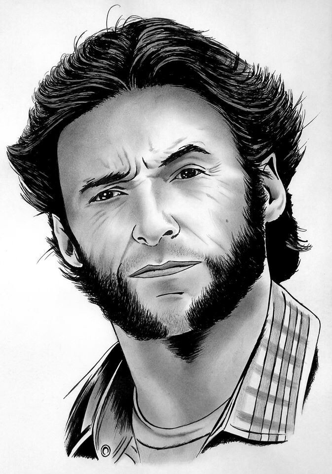 ArtStation - LOGAN - WOLVERINE (Hugh Jackman)