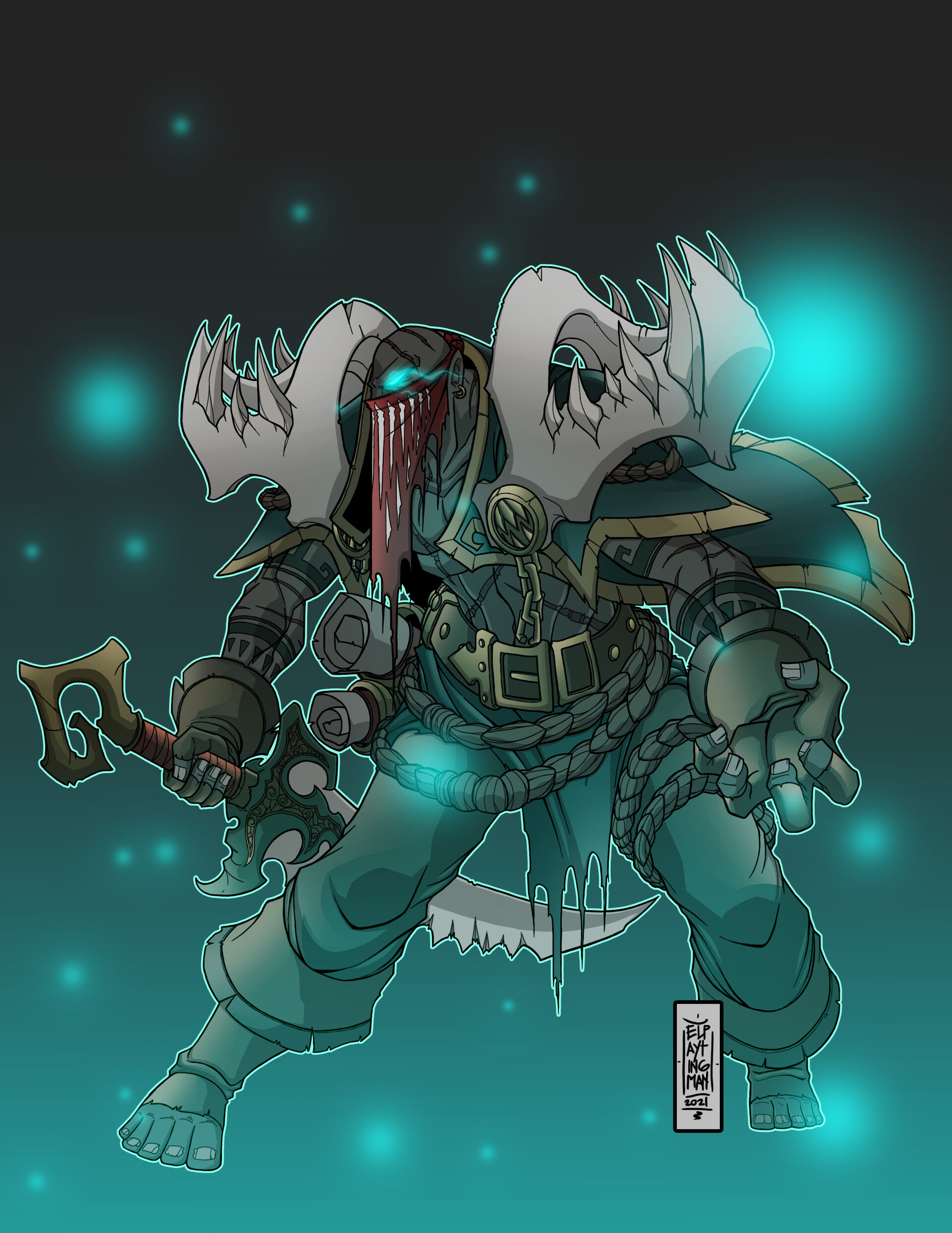 ArtStation - Pyke (League of Legends)