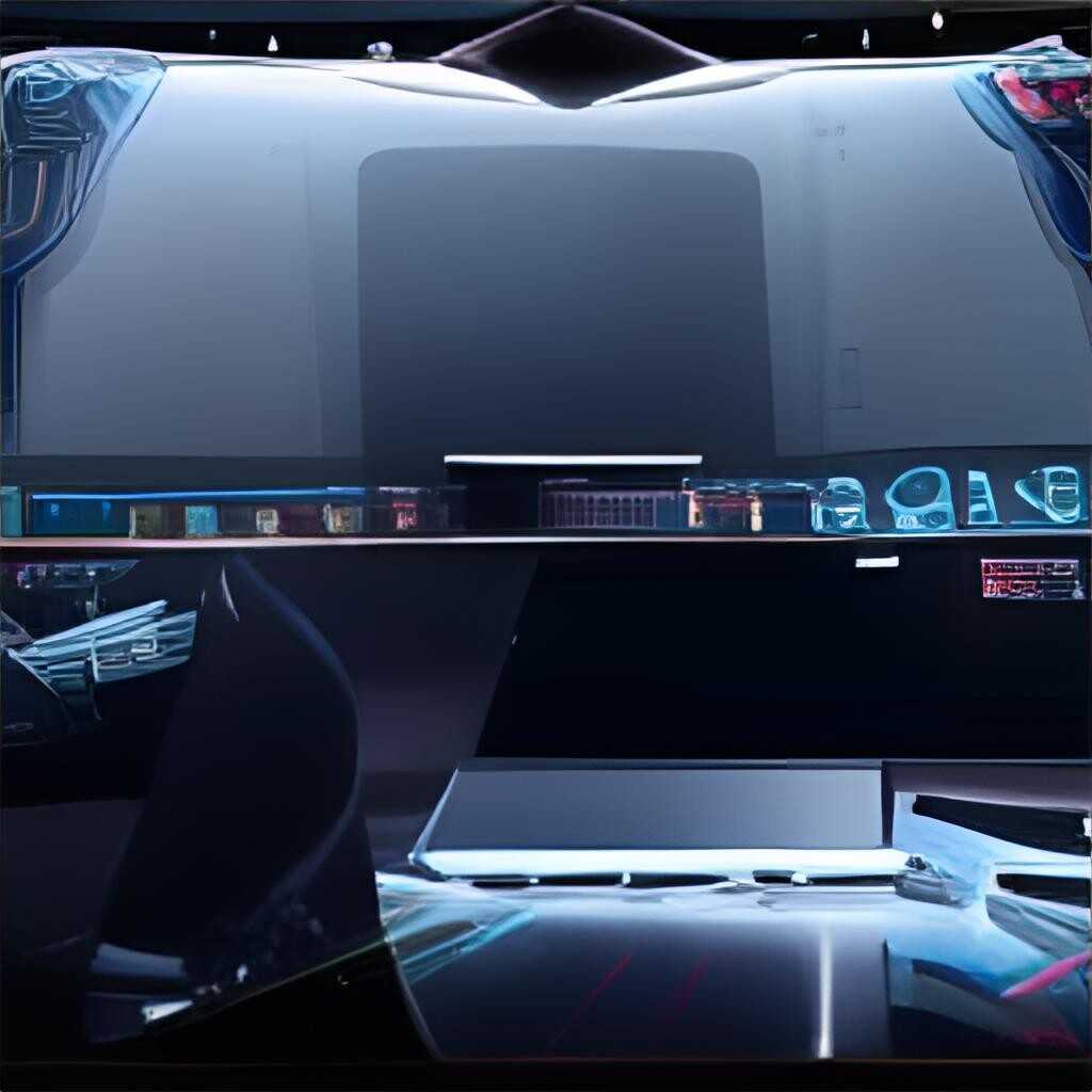 ArtStation - Futuristic gaming laptop