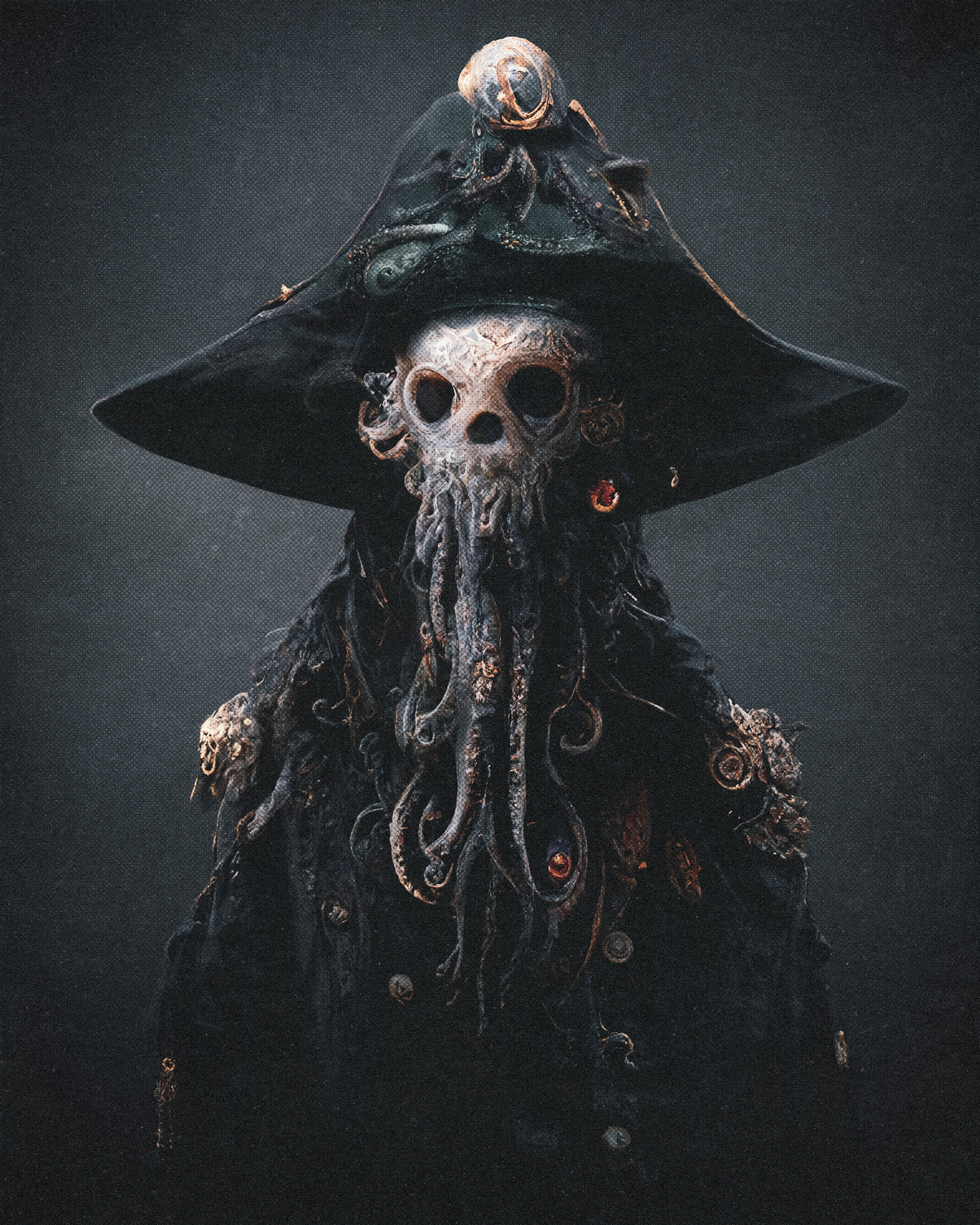 ArtStation - {Cursed Space Kaisoku Crew} - Captain N'gth'oad