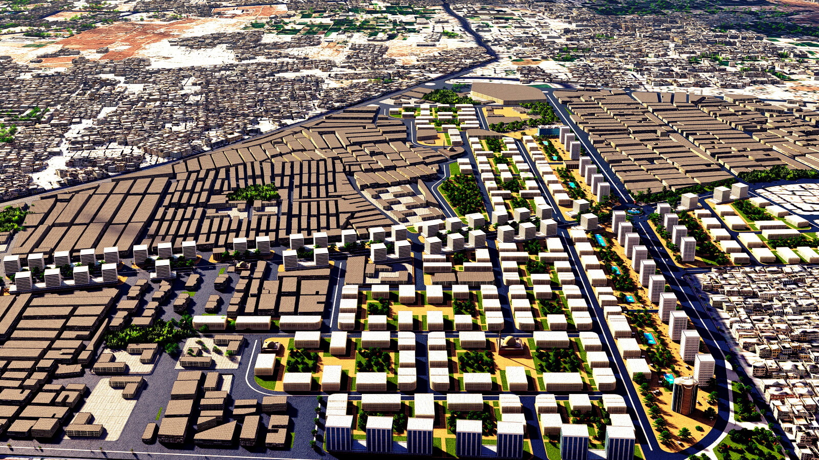 Moaz Khabaity - Urban Development - Yarmouk camp in Damascus City