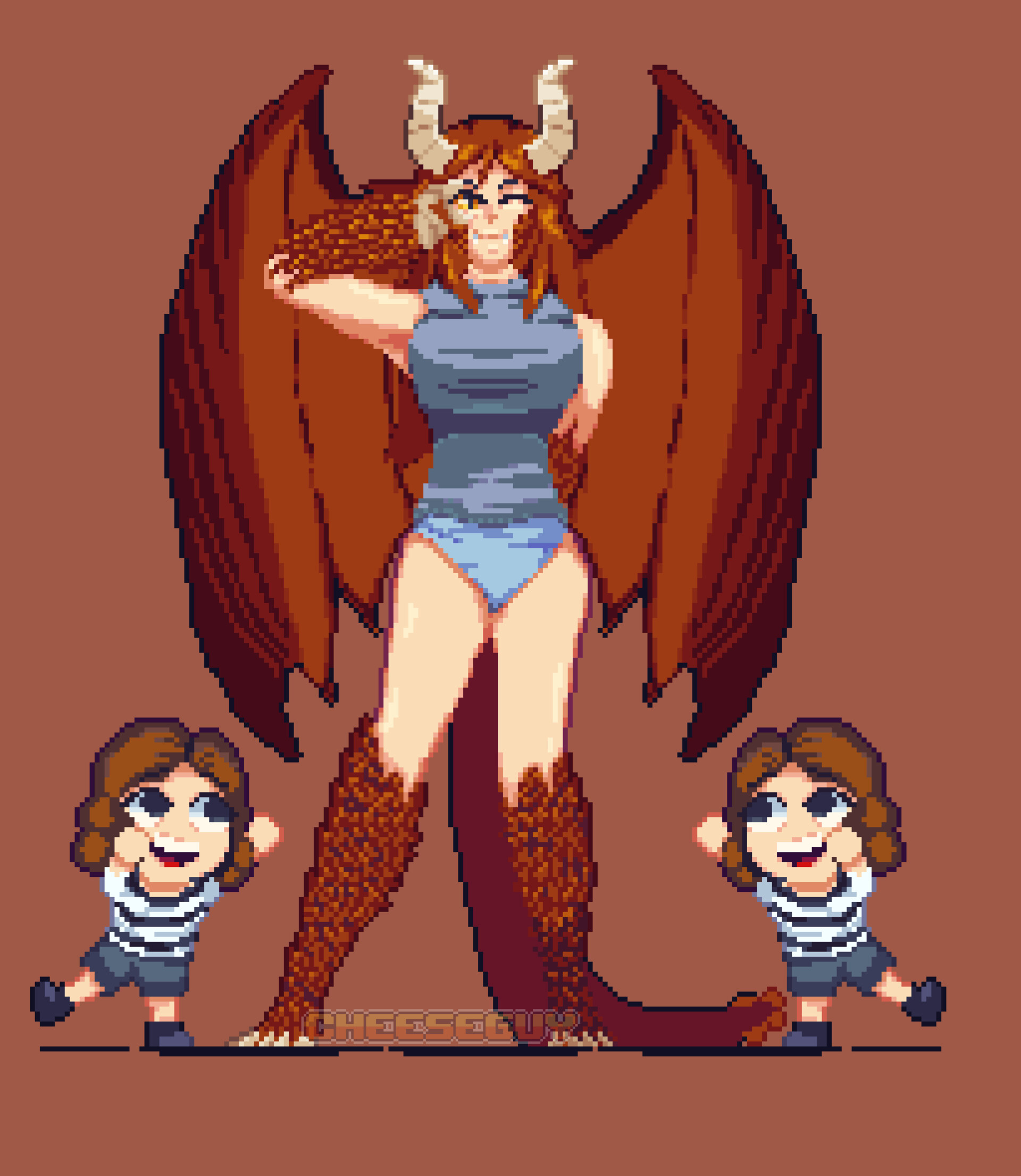 ArtStation - Ryu-chan The Dragon Fan art - By Cheeseguy