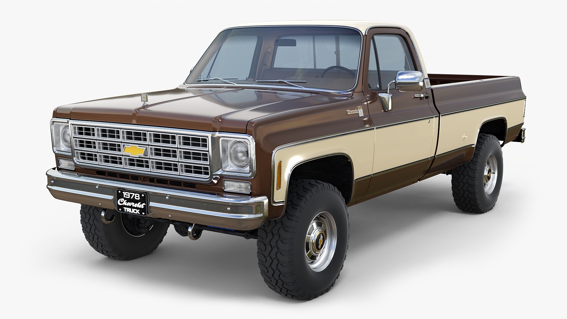 ArtStation - 1978 Chevrolet K-20 Silverado