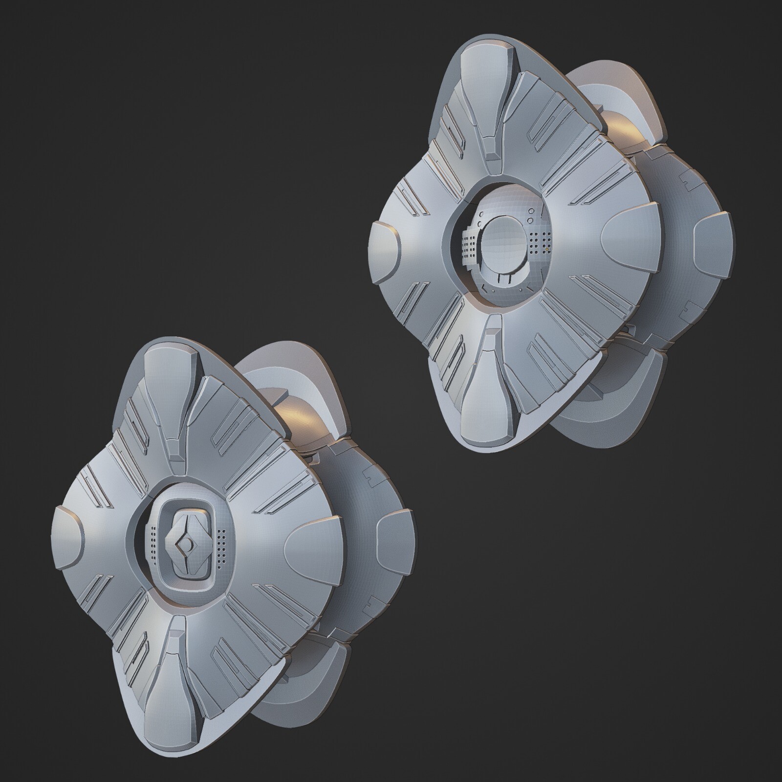 ArtStation - DESTINY 2 COSMOS SHELL GHOST EXOTIC 3D MODEL FOR 3D ...