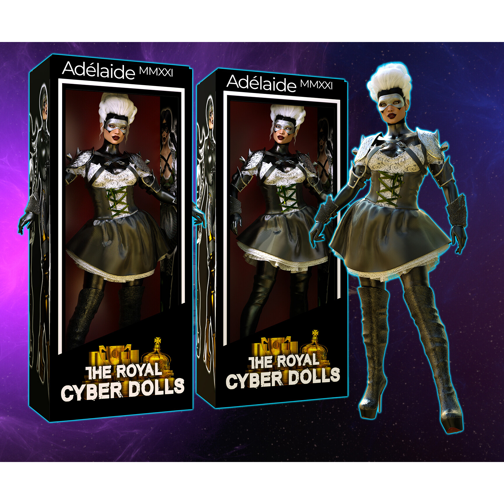 ArtStation - THE ROYAL CYBER DOLLS® WORLD