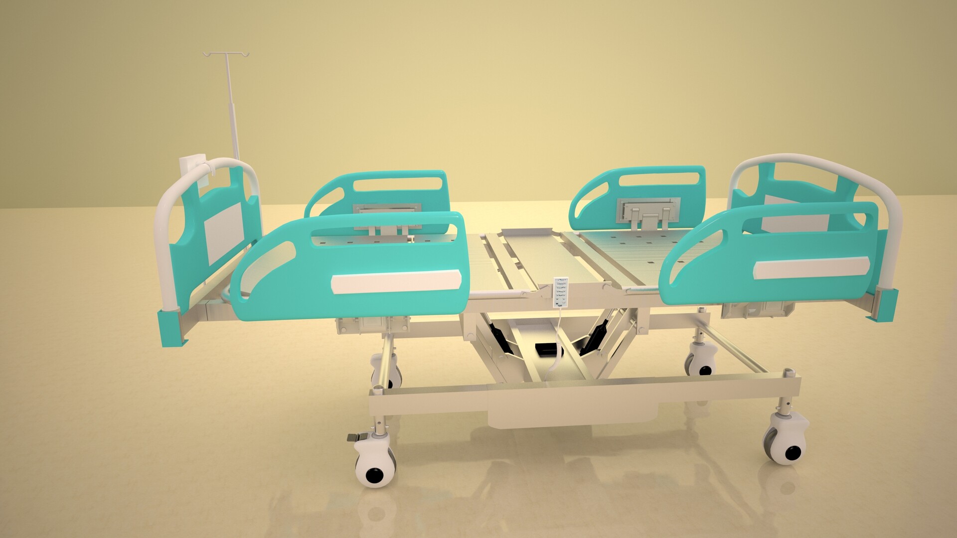 ArtStation - Hospital ICU Bed