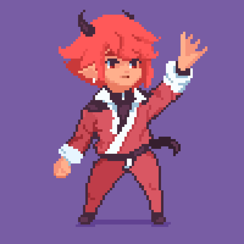 ArtStation - Demon Boy - Red