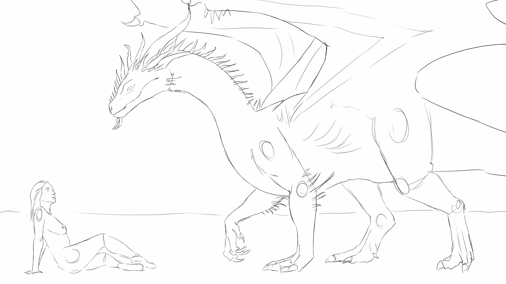 beautiful creature drawing