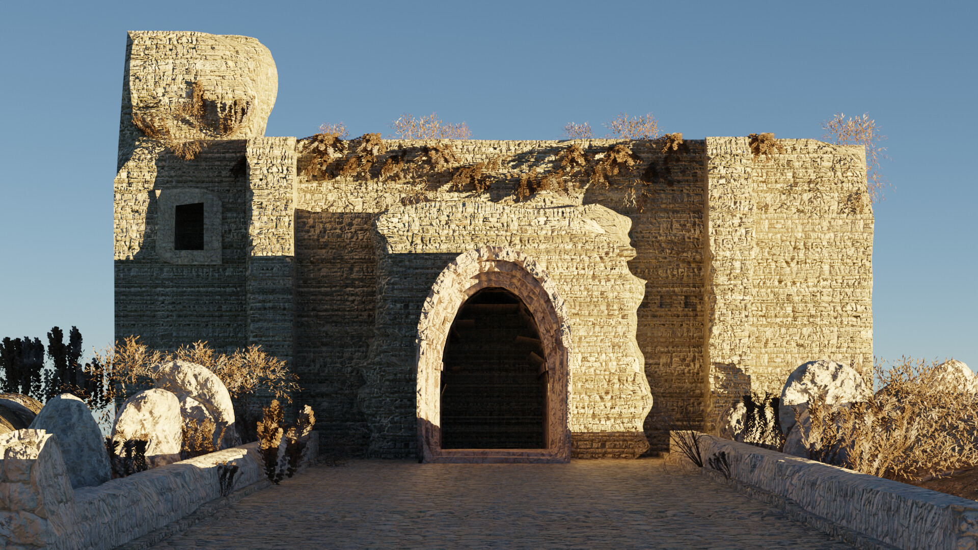 ArtStation - Medieval House