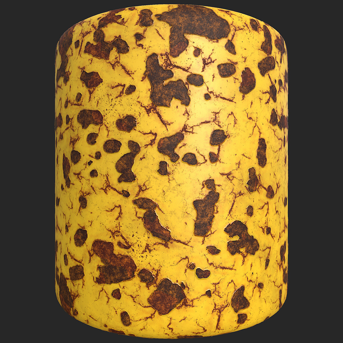 TextureCan - Rusty Peeling Paint of Metal (FREE PBR Texture)