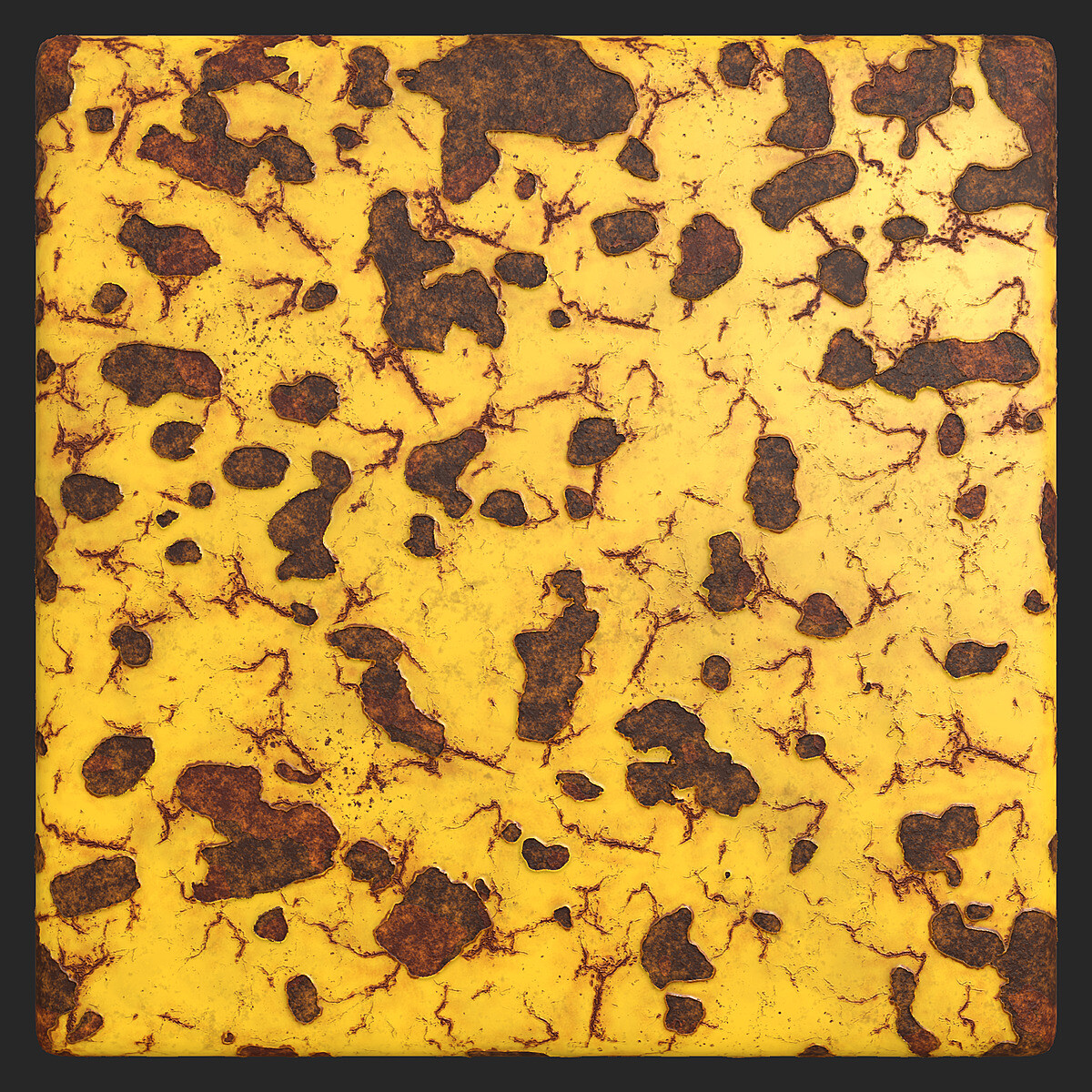 TextureCan - Rusty Peeling Paint of Metal (FREE PBR Texture)