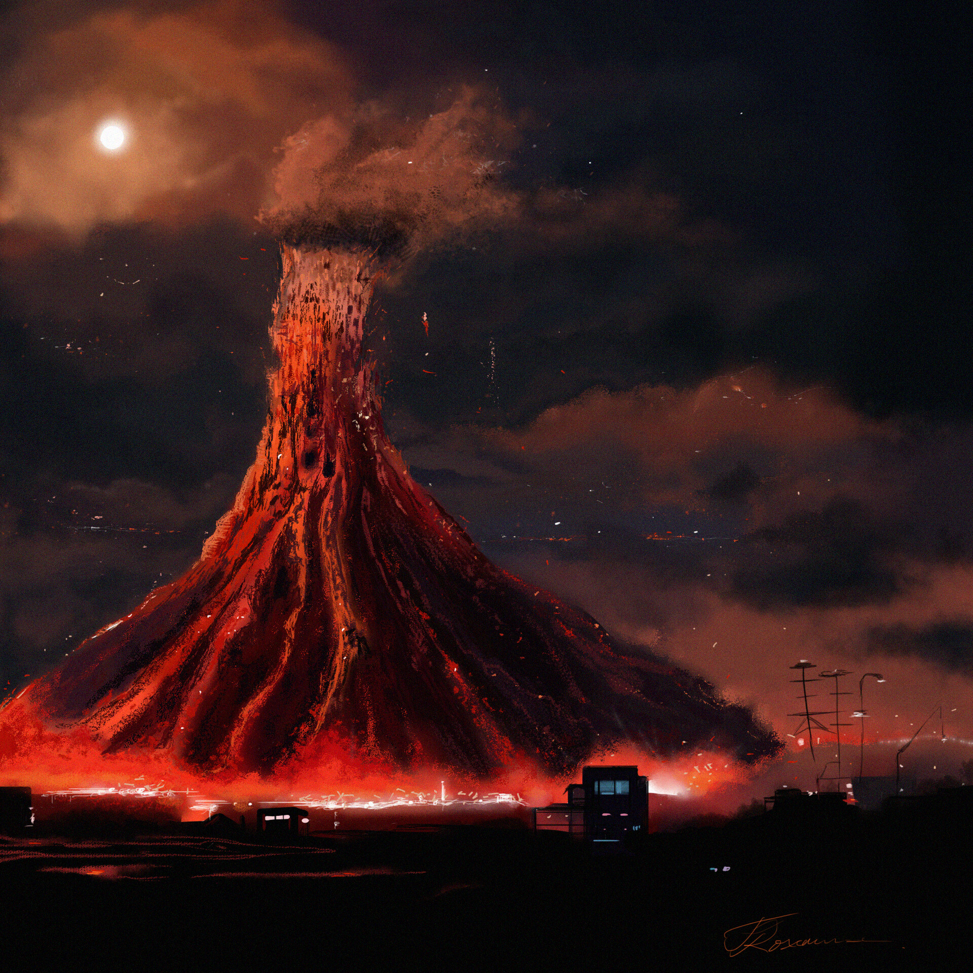 ArtStation - Eruption