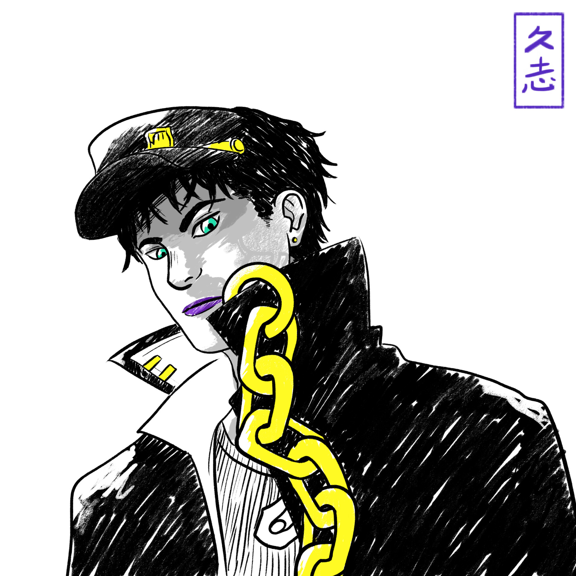 ArtStation - Jotaro Kujo Fanart