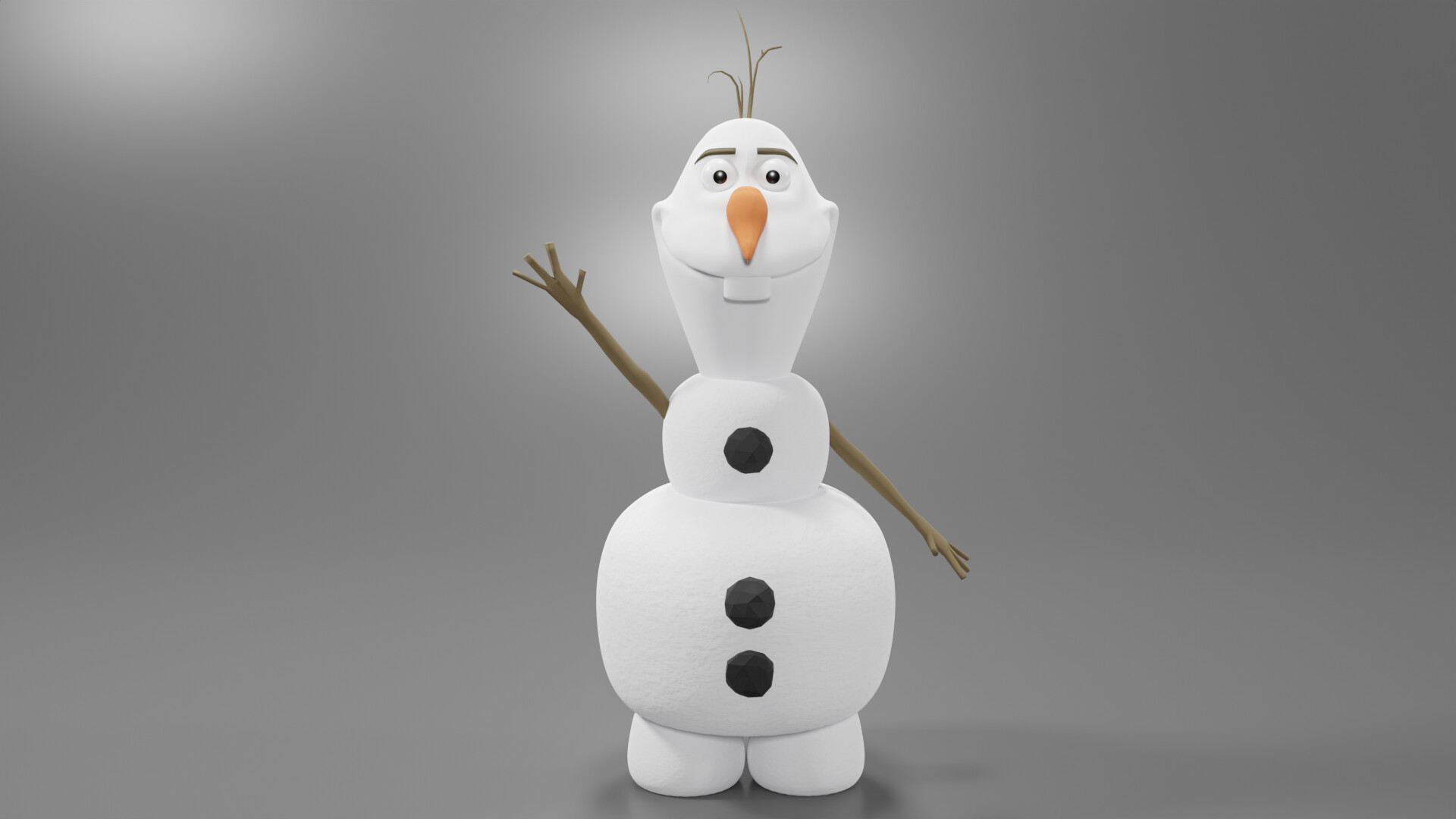 ArtStation - Olaf 3D Model
