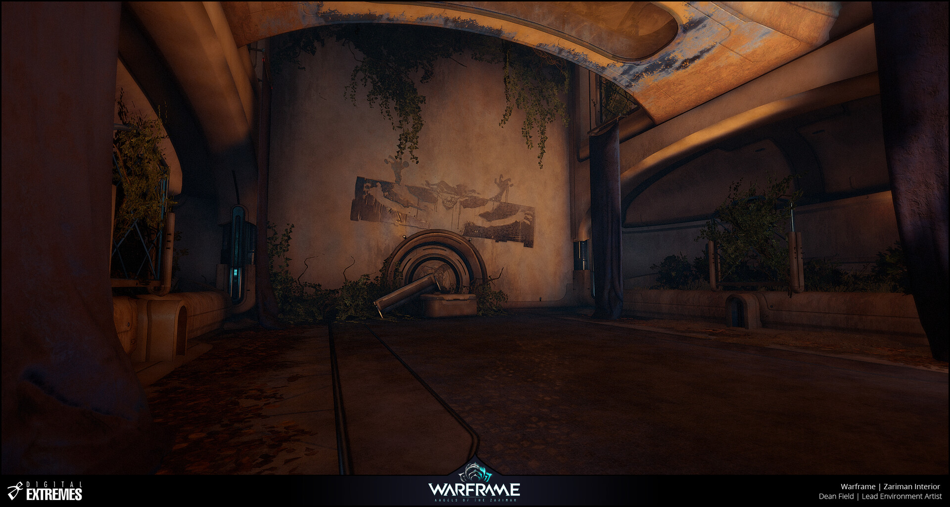 Dean Field - Warframe: Angels of the Zariman - Ship Interior