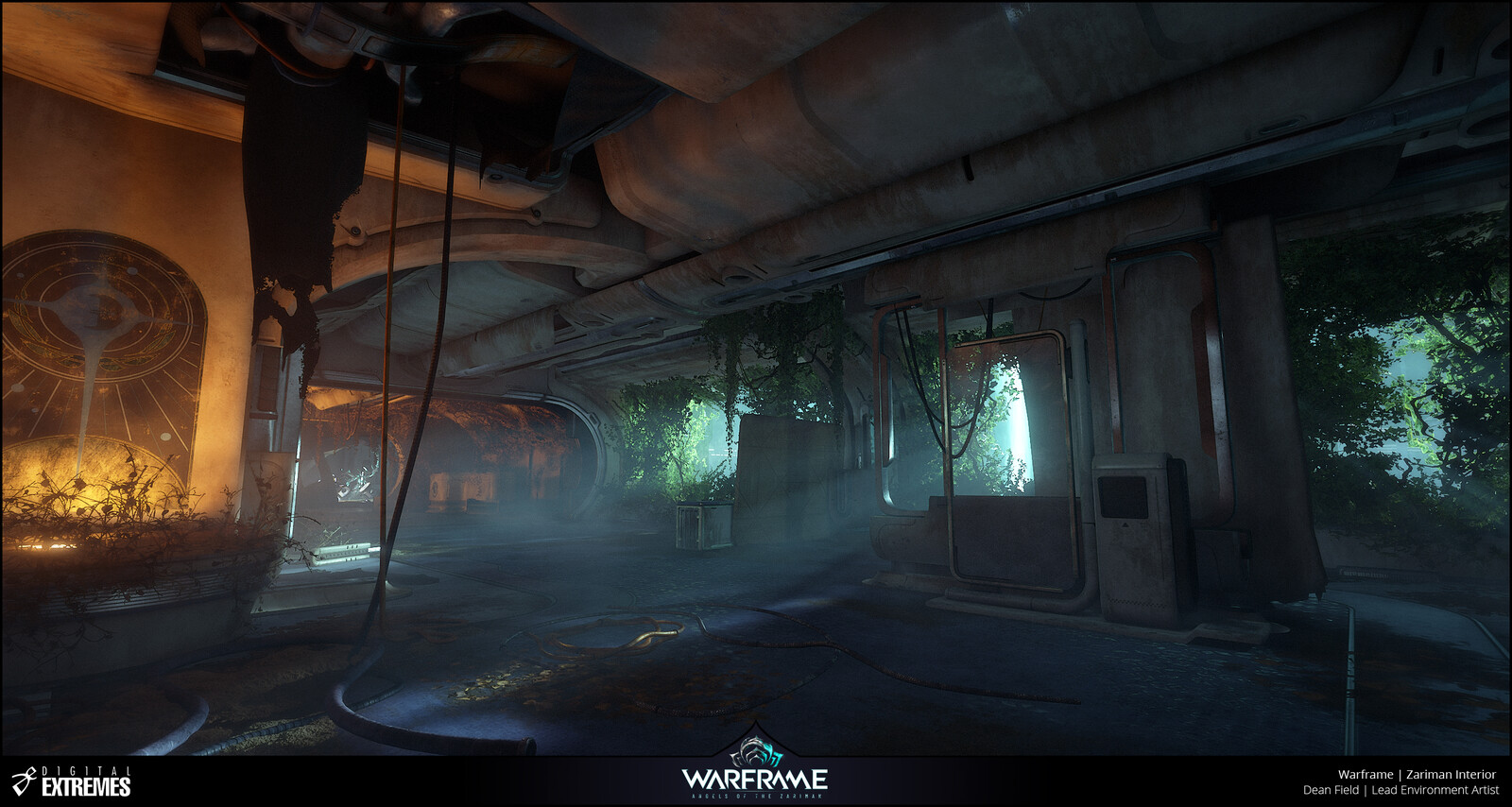 Dean Field - Warframe: Angels of the Zariman - Ship Interior