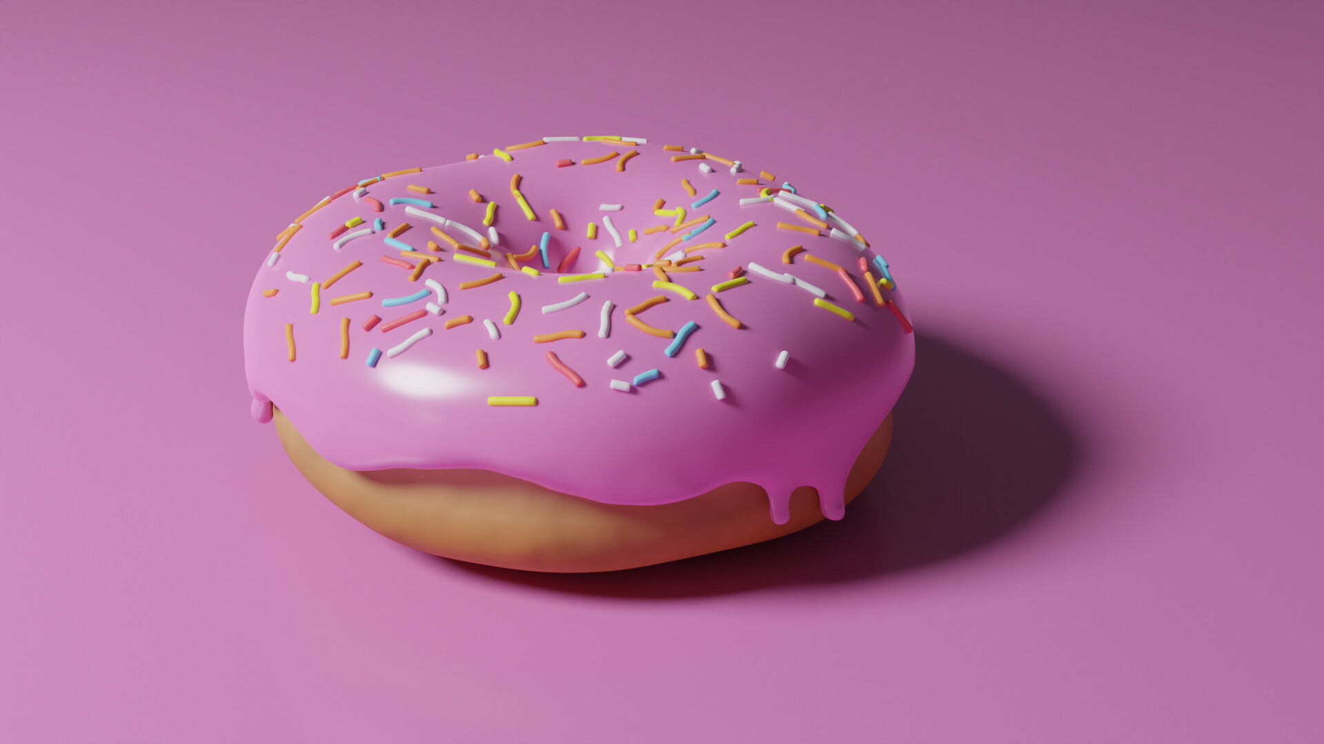 ArtStation - Pink Donut