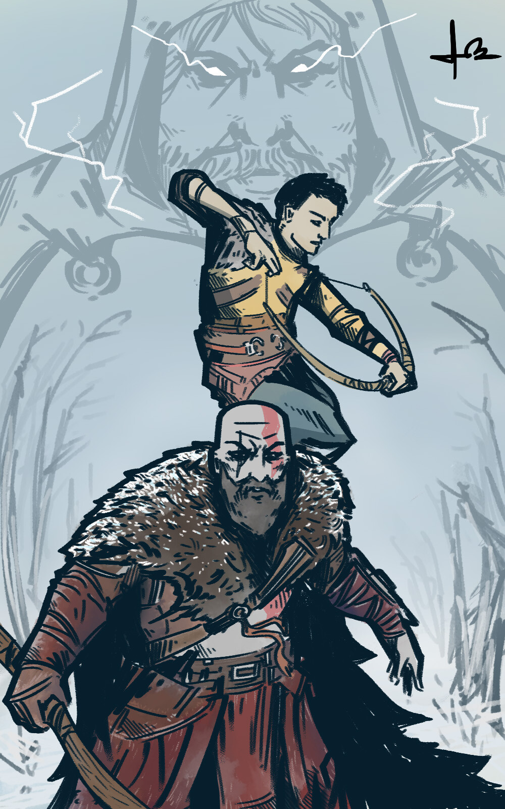 ArtStation - Father and son