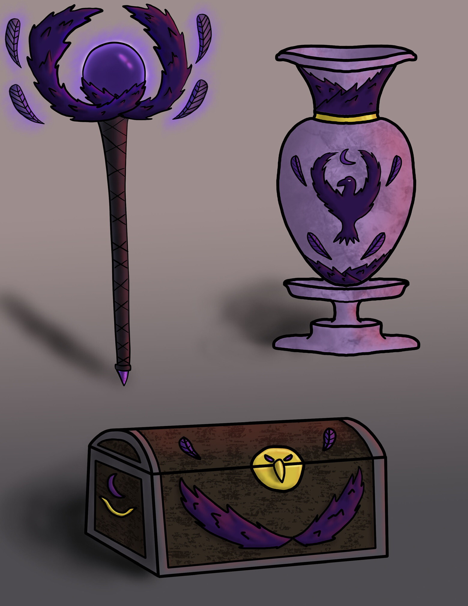 ArtStation - Amethyst Empire Assets