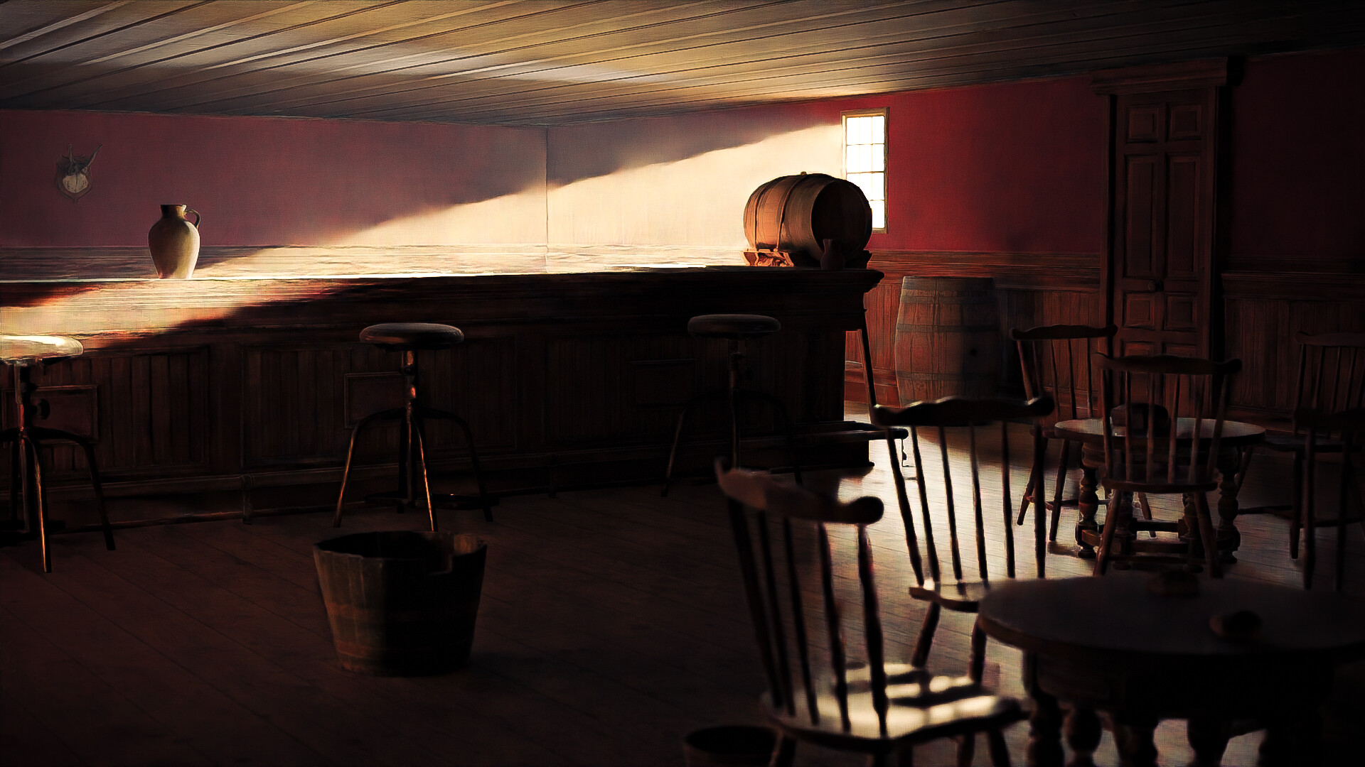 ArtStation - Bar Scene