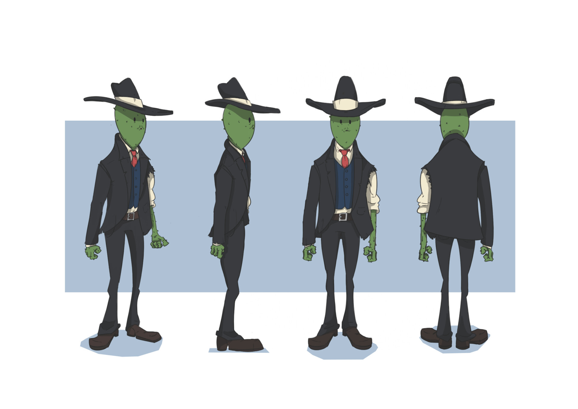 ArtStation - Billy the Seed - Turn Around & Poses