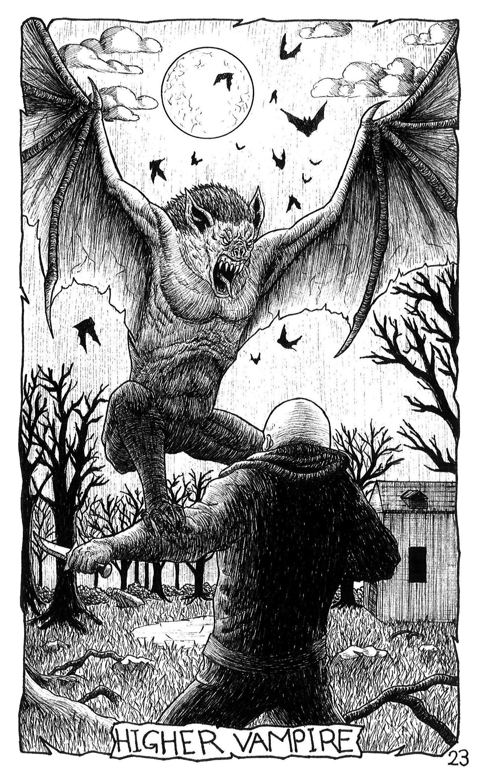 ArtStation - Higher Vampire