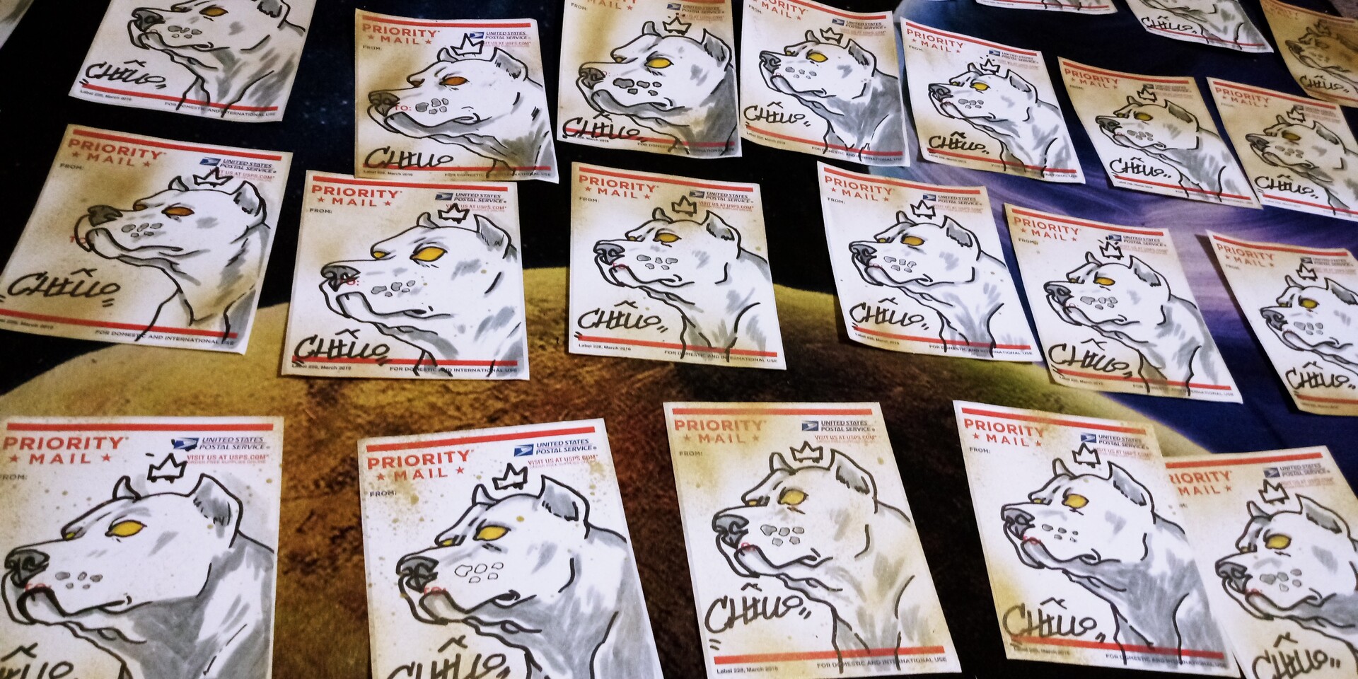 Chillo - Dog Tags - "Nite Life"