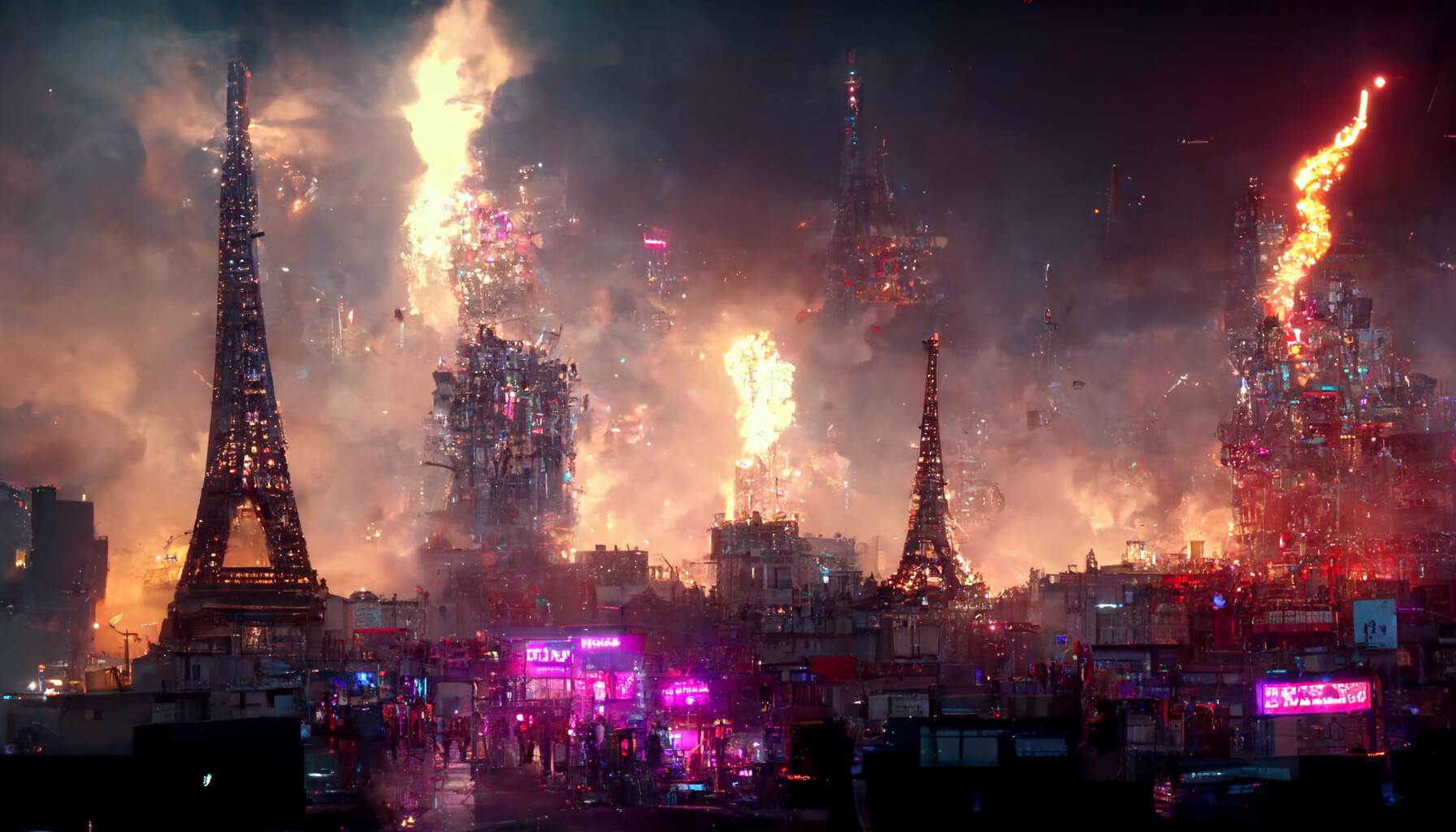 ArtStation - Cybercity Paris