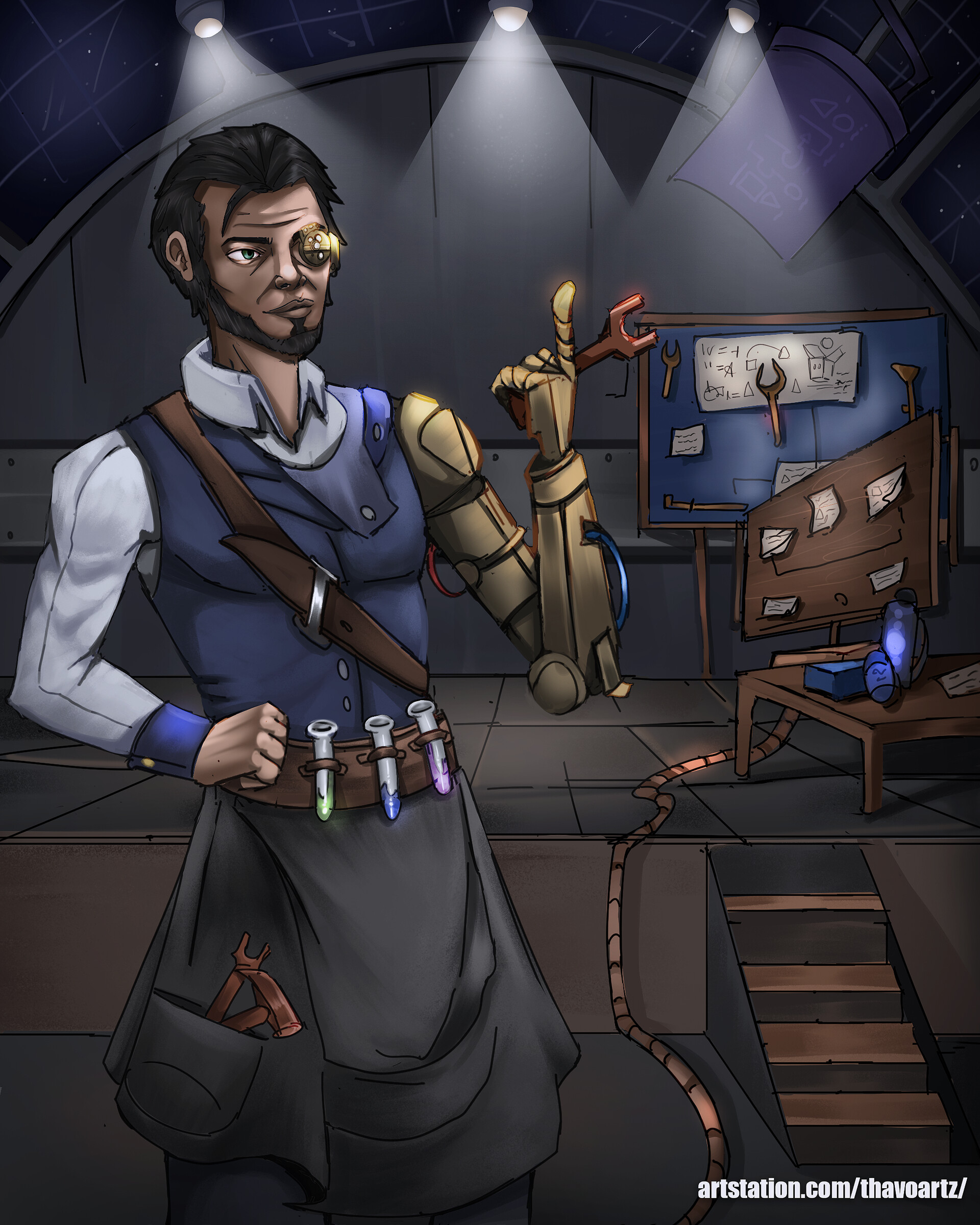 ArtStation - Artwork DnD Character