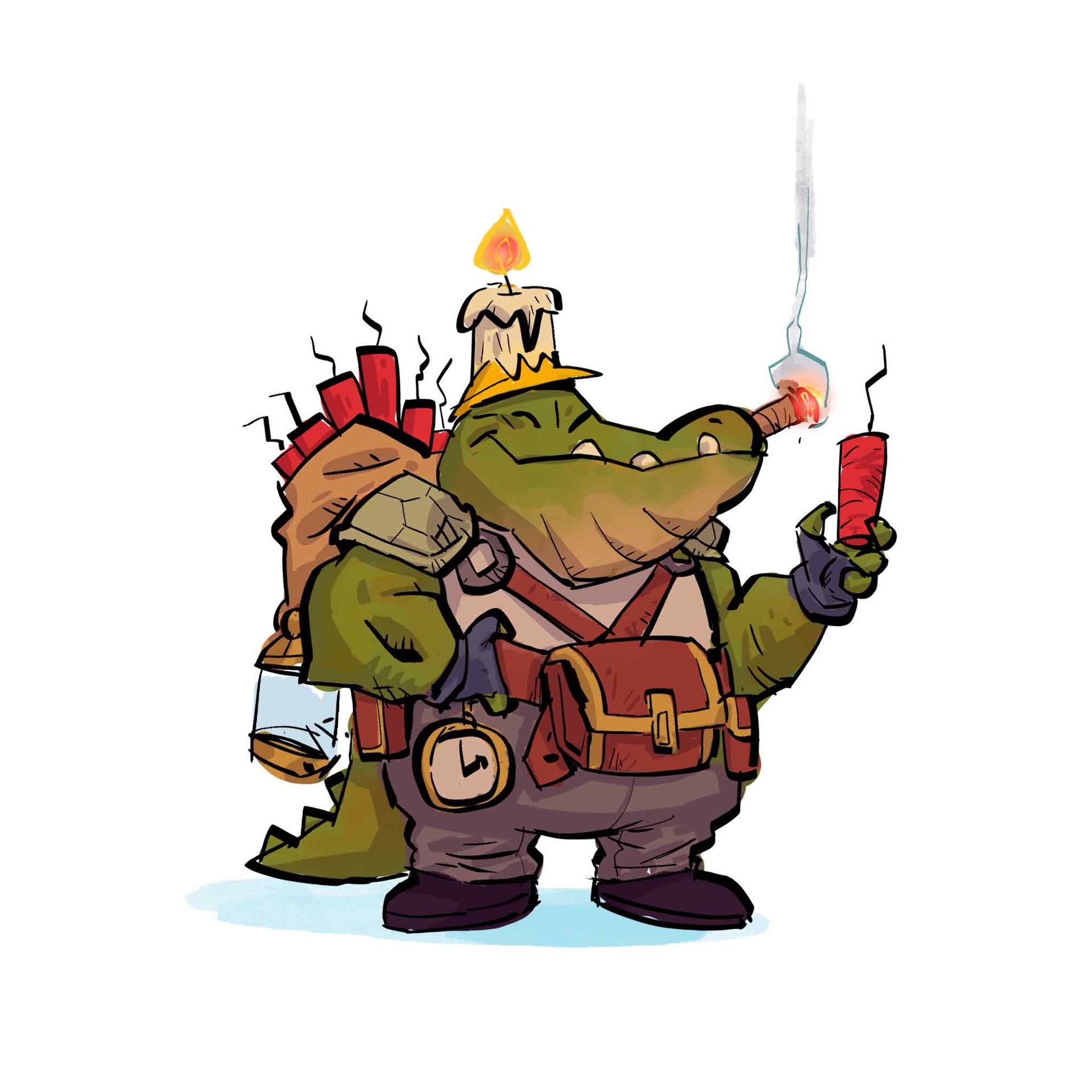 ArtStation - Lolong - Game Character