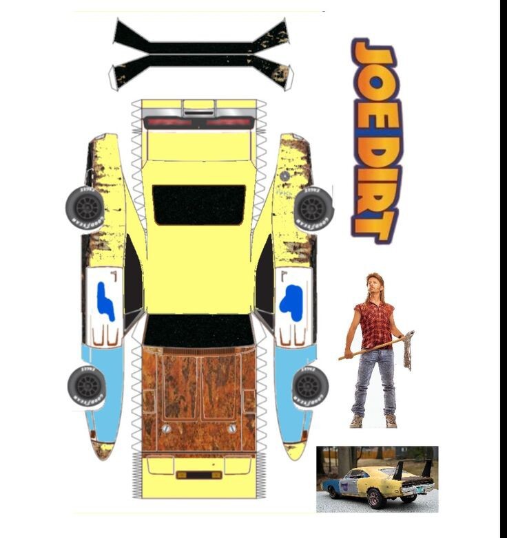 ArtStation - Joe dirt papercraft