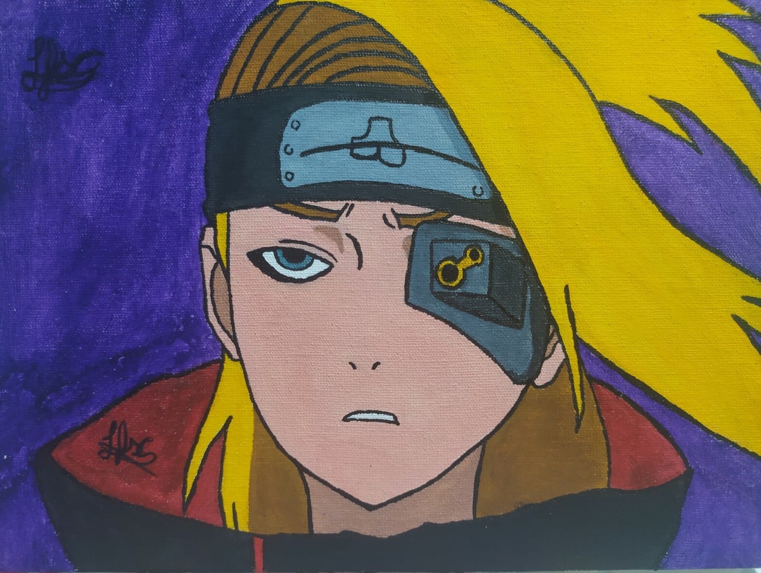 how to draw deidara from naruto