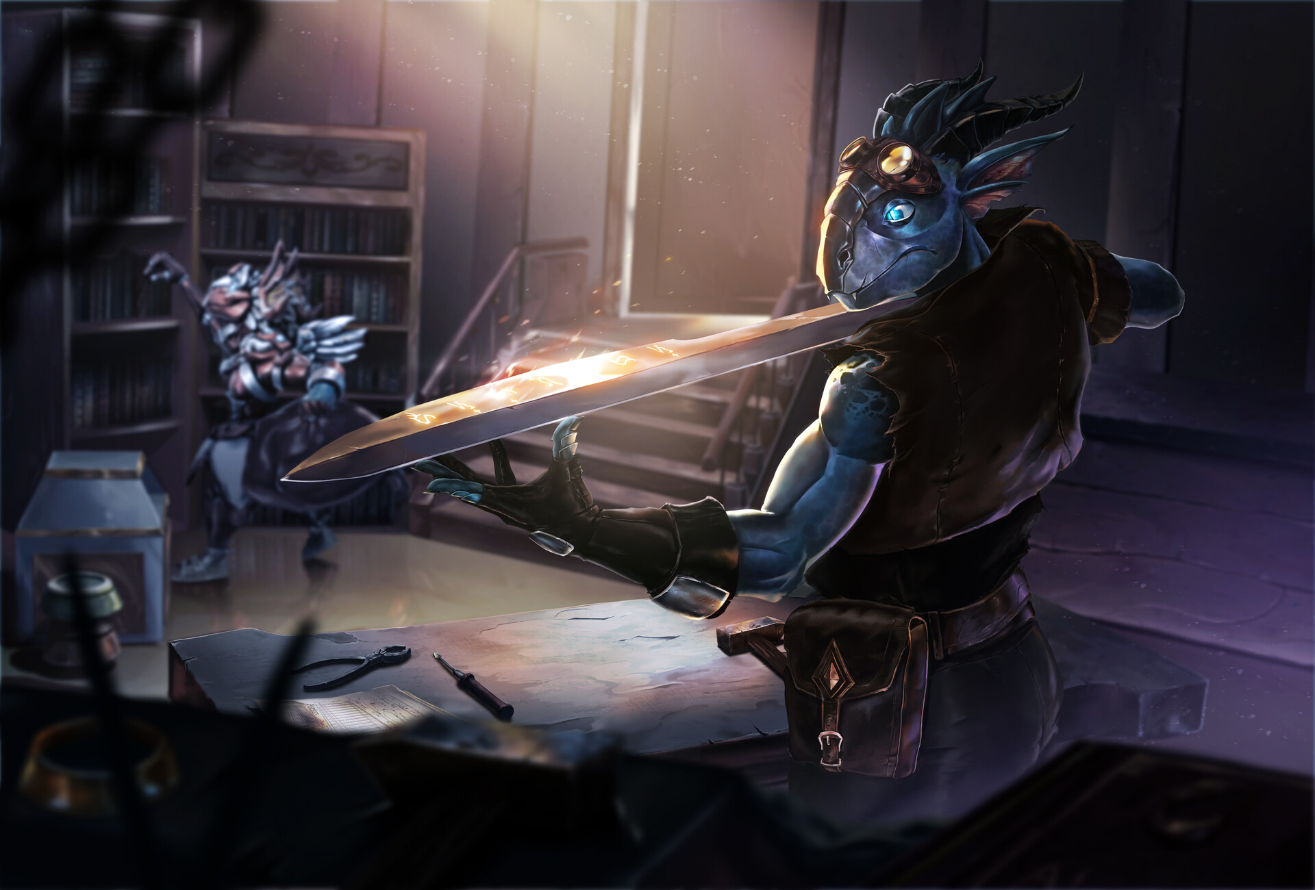 ArtStation - Dragonborn Artificer