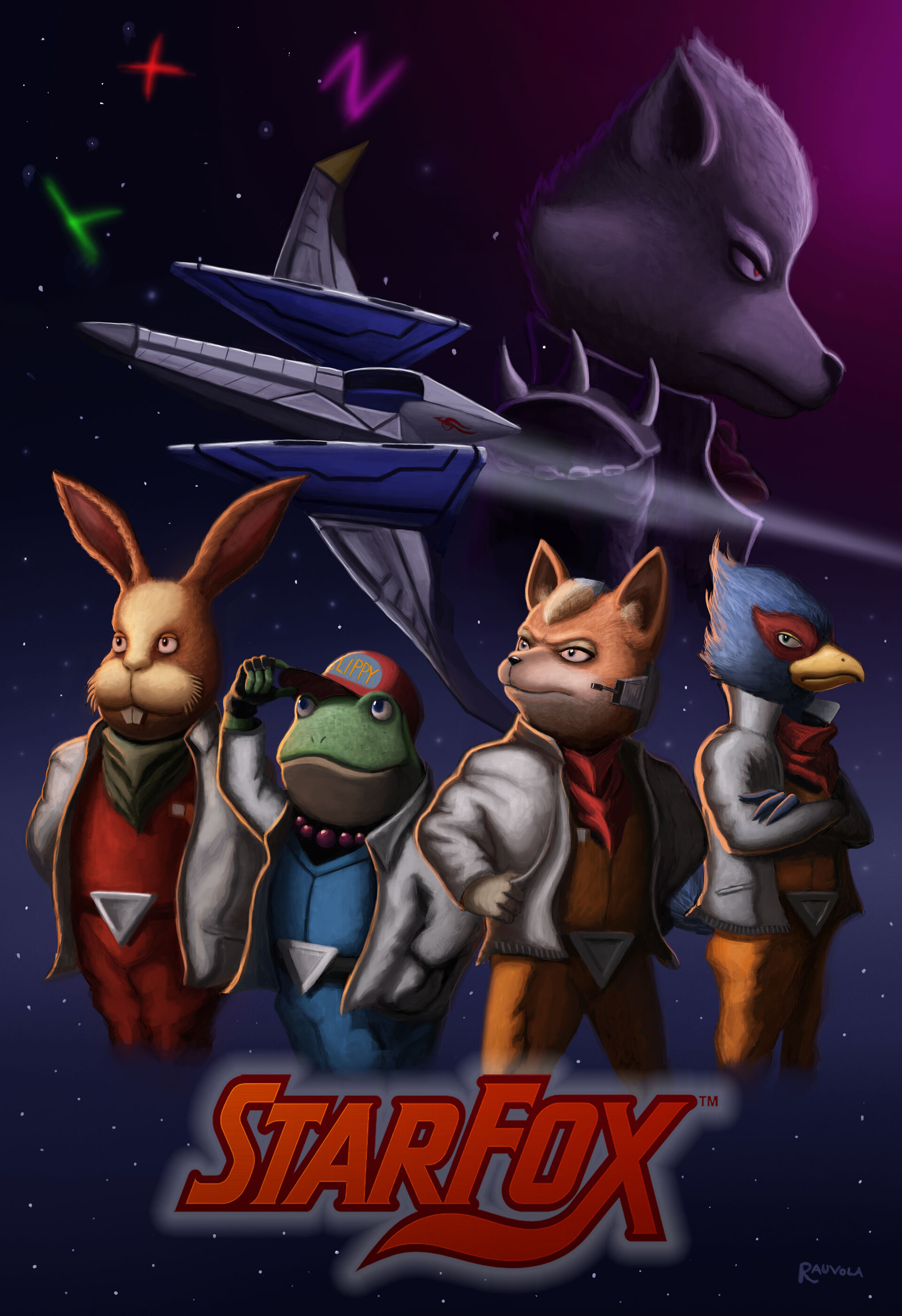 ArtStation - StarFox Fan Poster