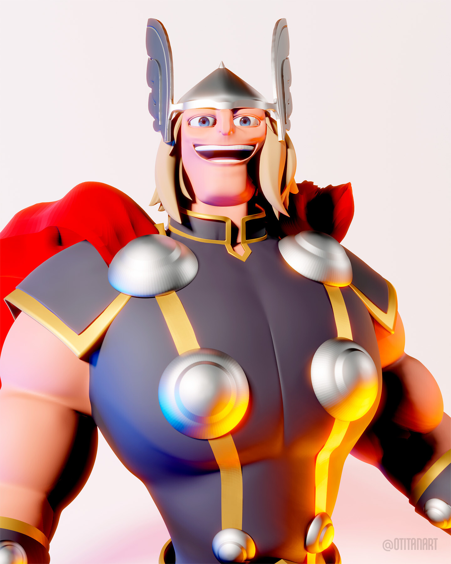 ArtStation - Stylized Thor