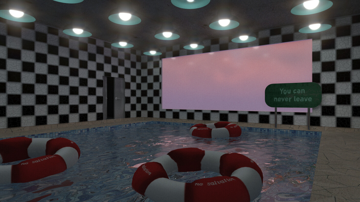 ArtStation - Pool Room