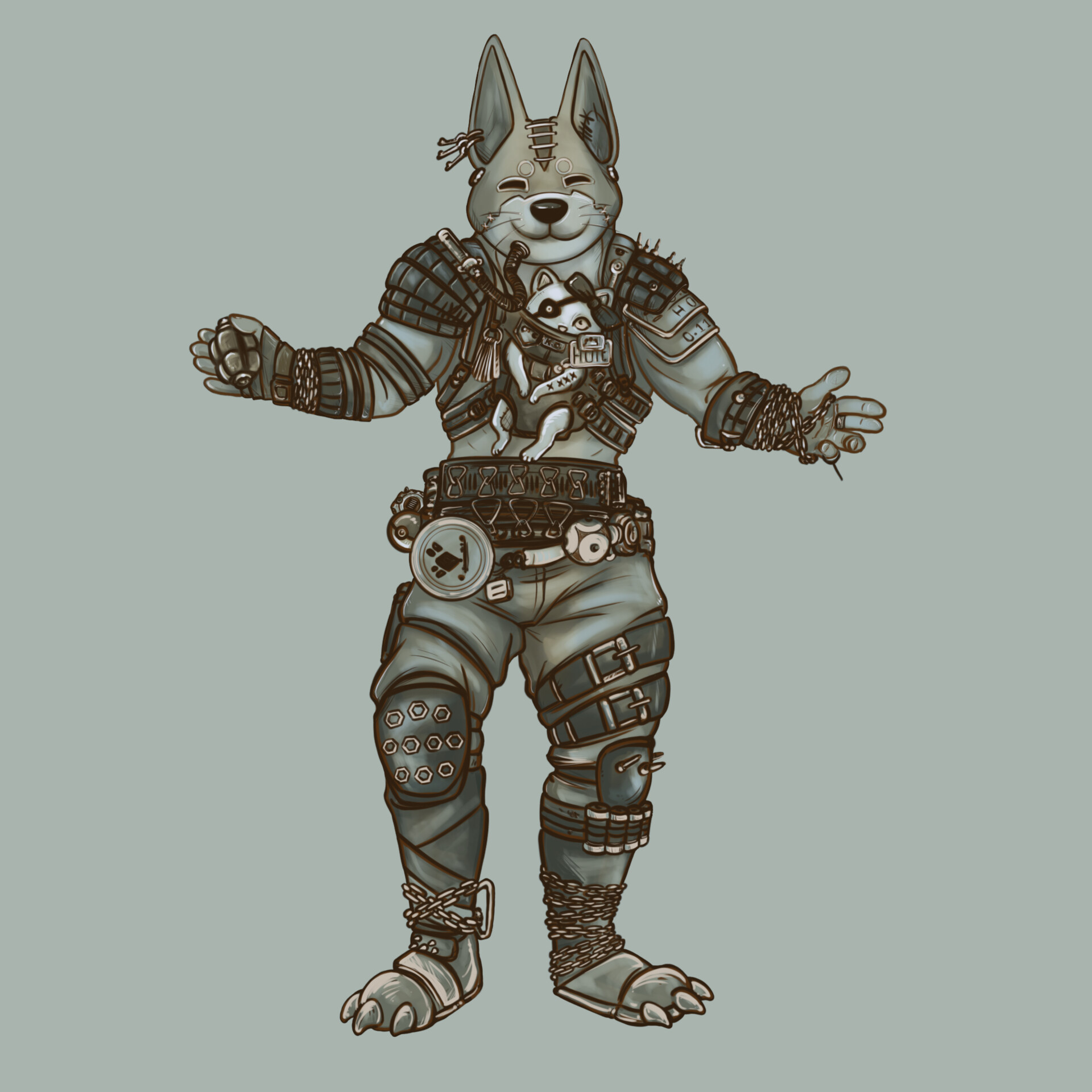 ArtStation - Mongrel Minotaur - CoDMobile