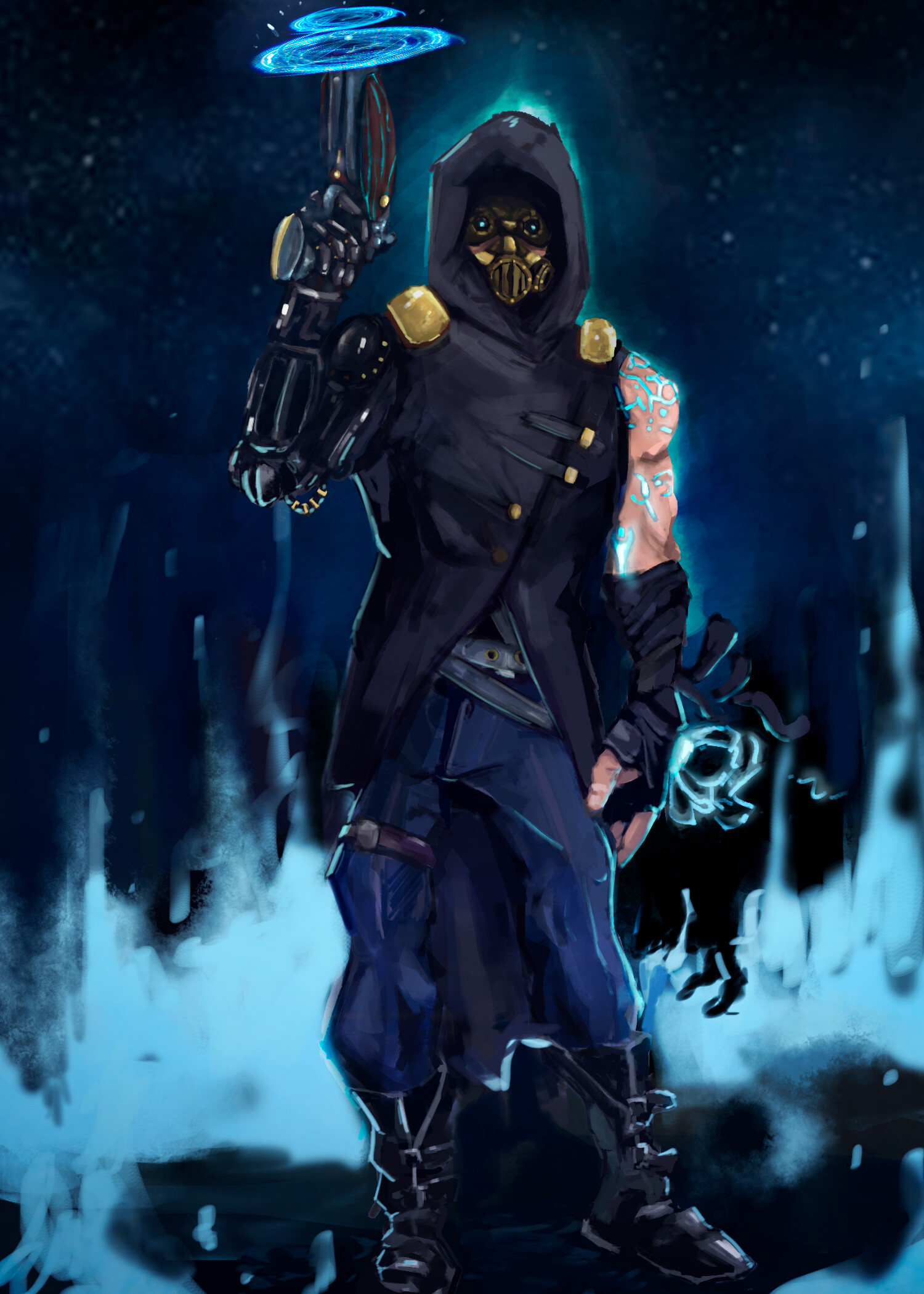 GuzArt - Arcane Oc Commission