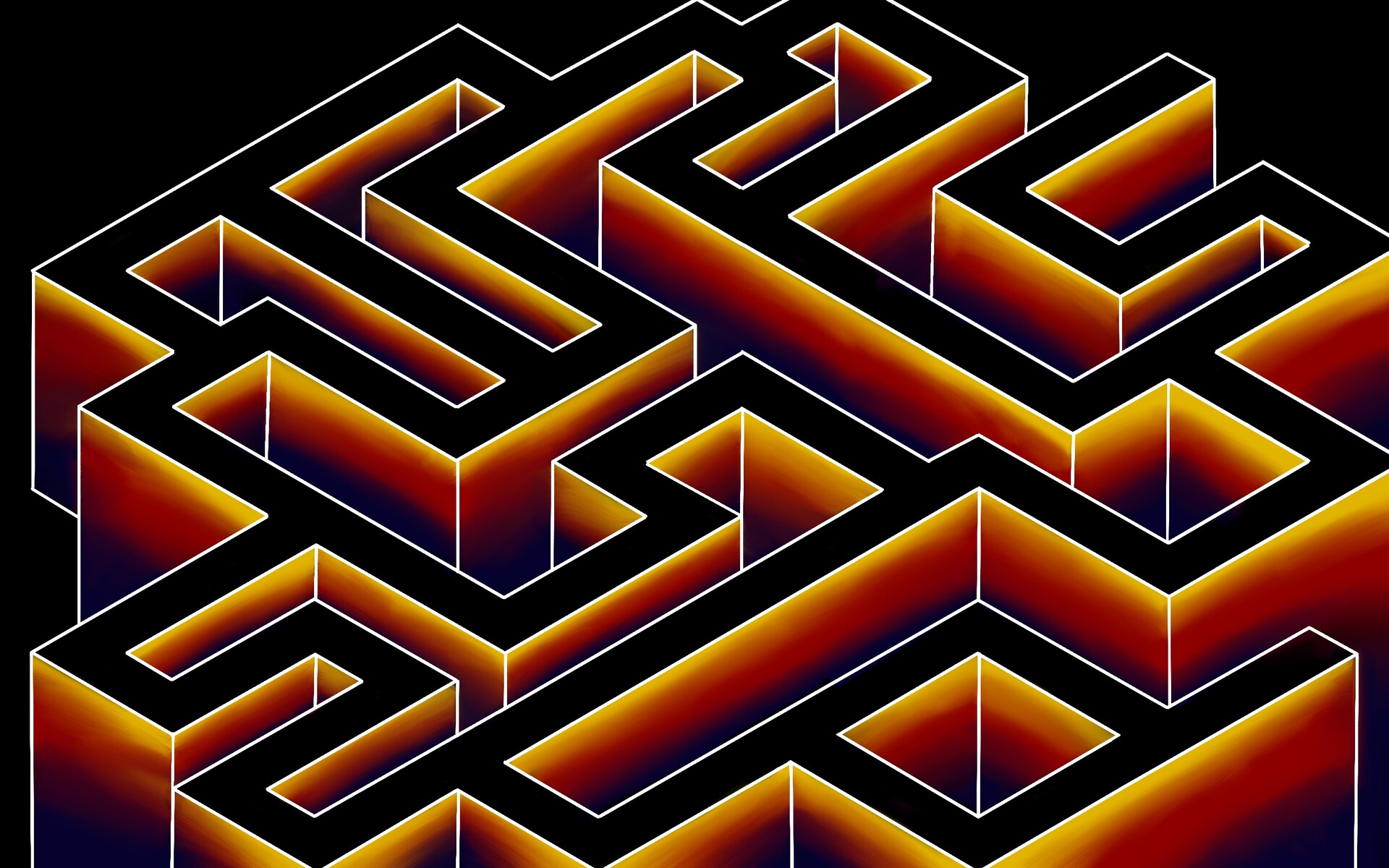 ArtStation - 3D maze