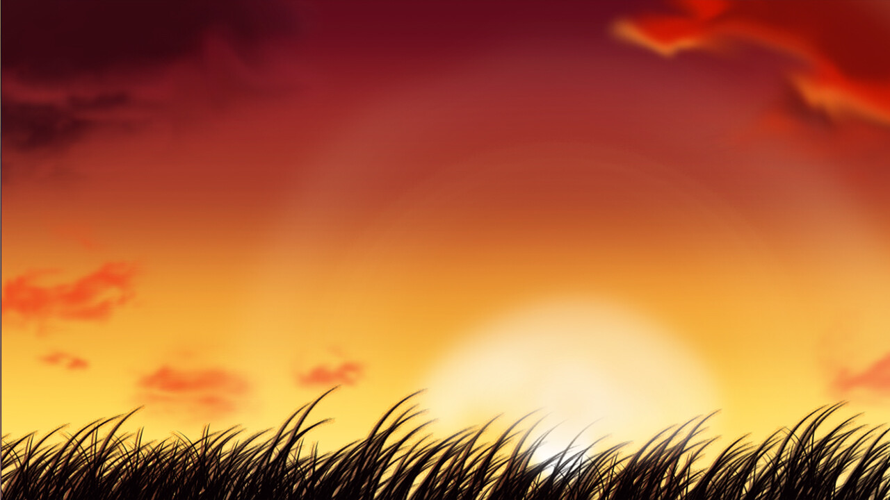 ArtStation - Sunset - Background