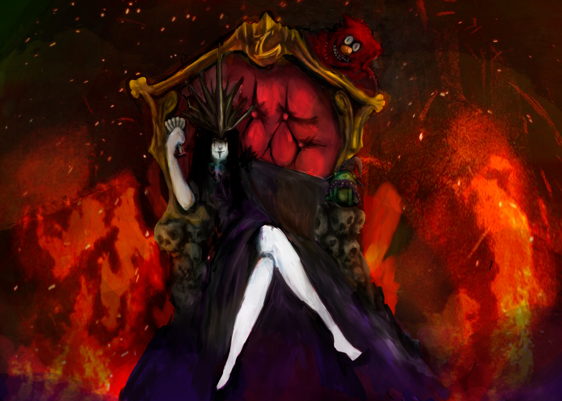 ArtStation - The Queen of chaos