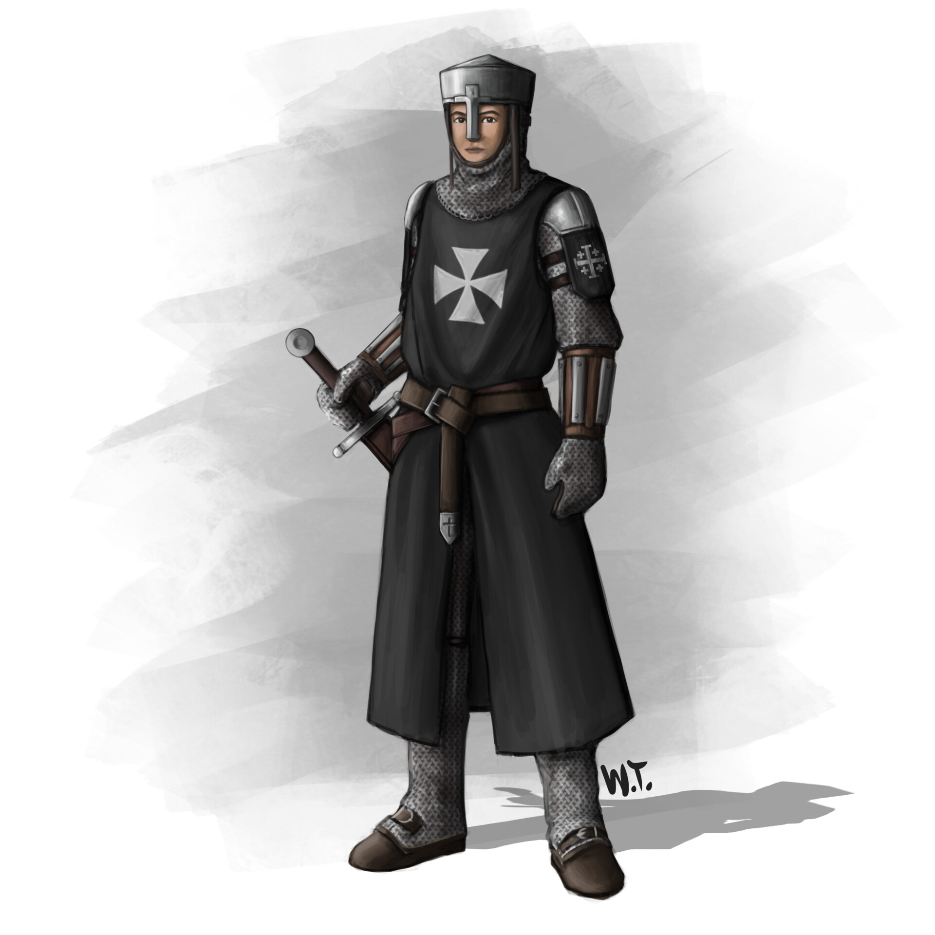 ArtStation - Knight of Hospitaller