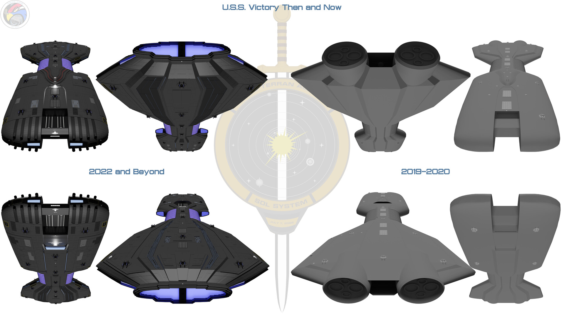 ArtStation - U.S.S. Victory CC-12412 (Victory Class Battlecruiser)