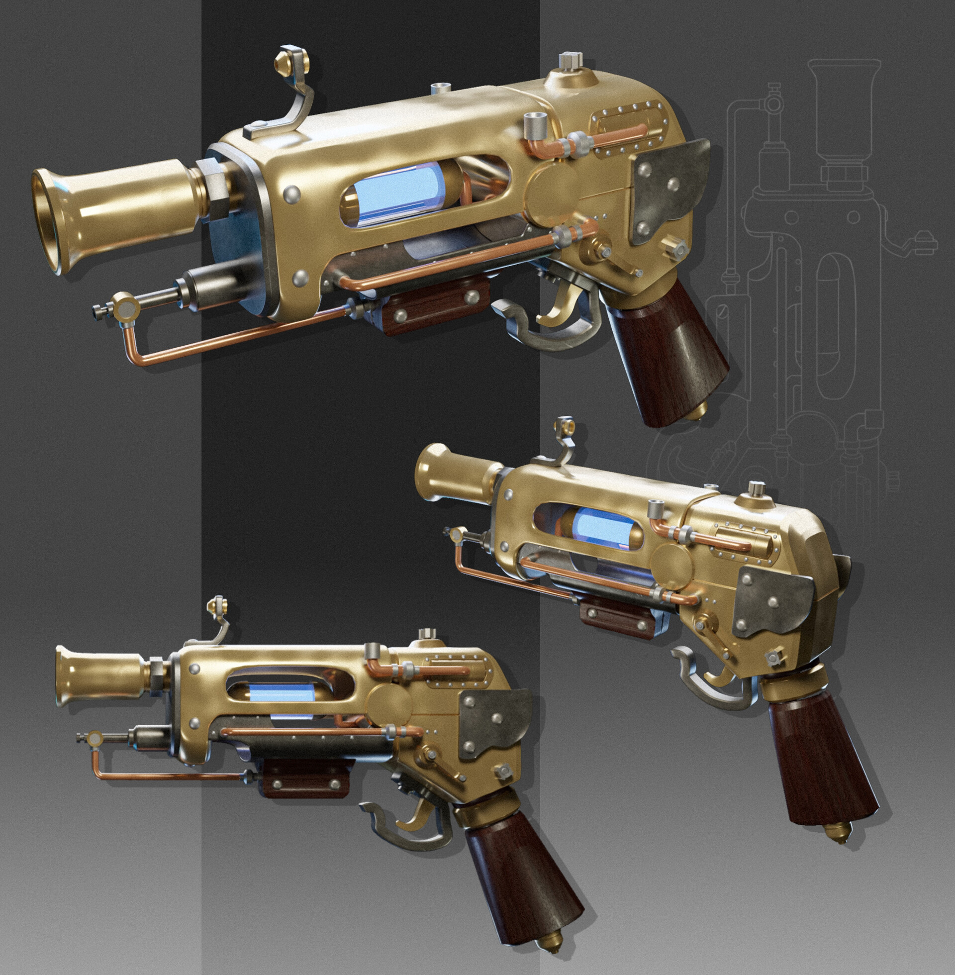 ArtStation - weapon concept