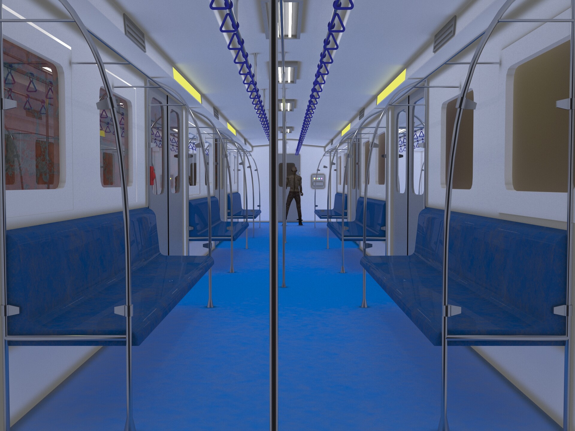 ArtStation - Metro train