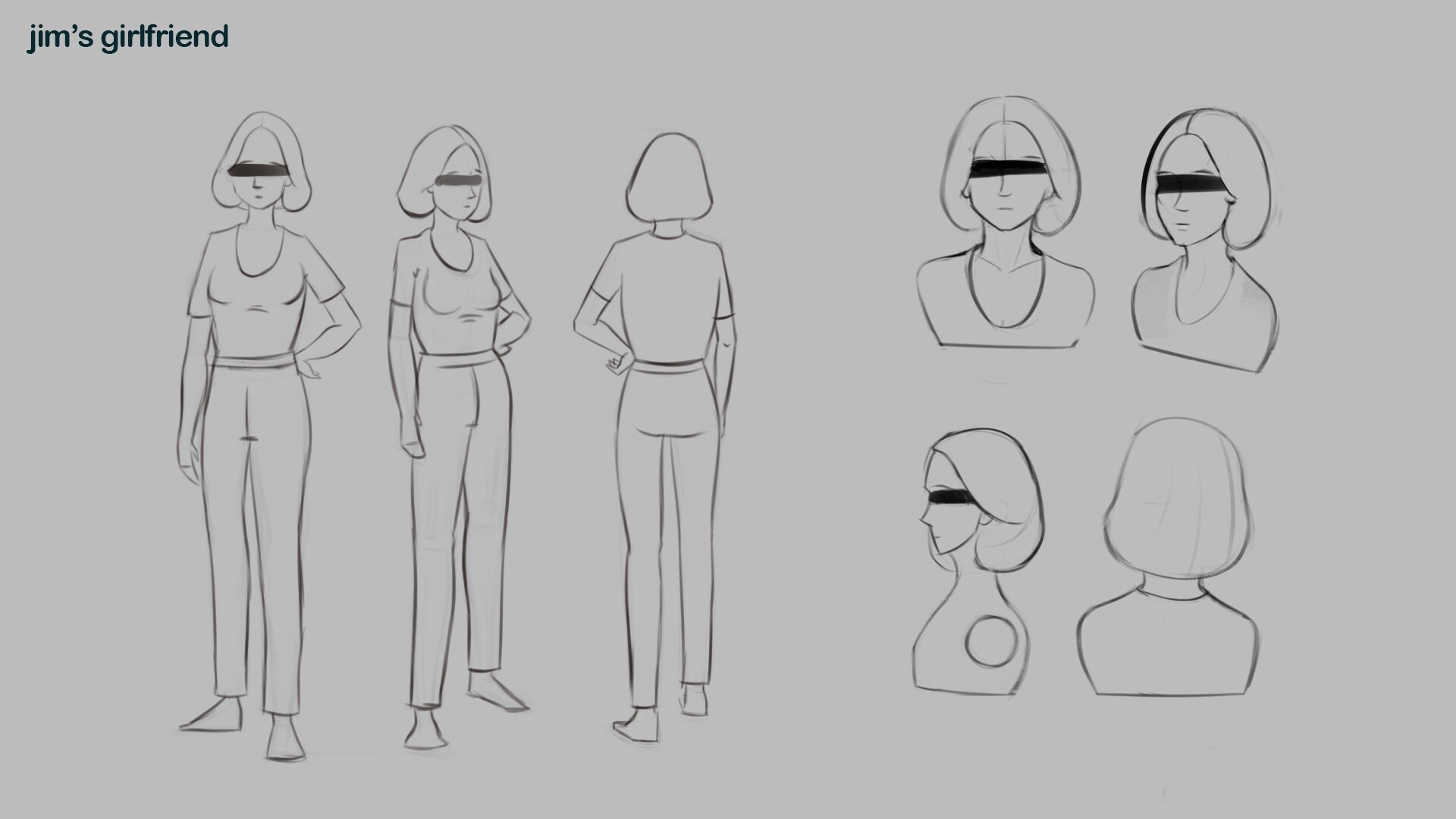 ArtStation - Turnaround sketch